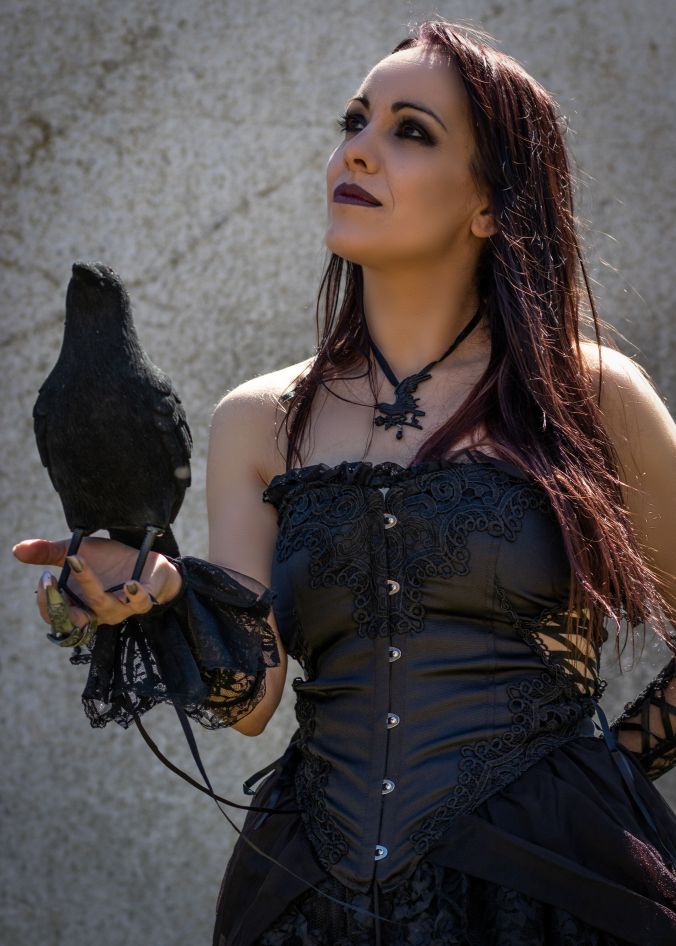 THE LADY WORE BLACK with Thunderstick vocalist Raven Blackwing ...